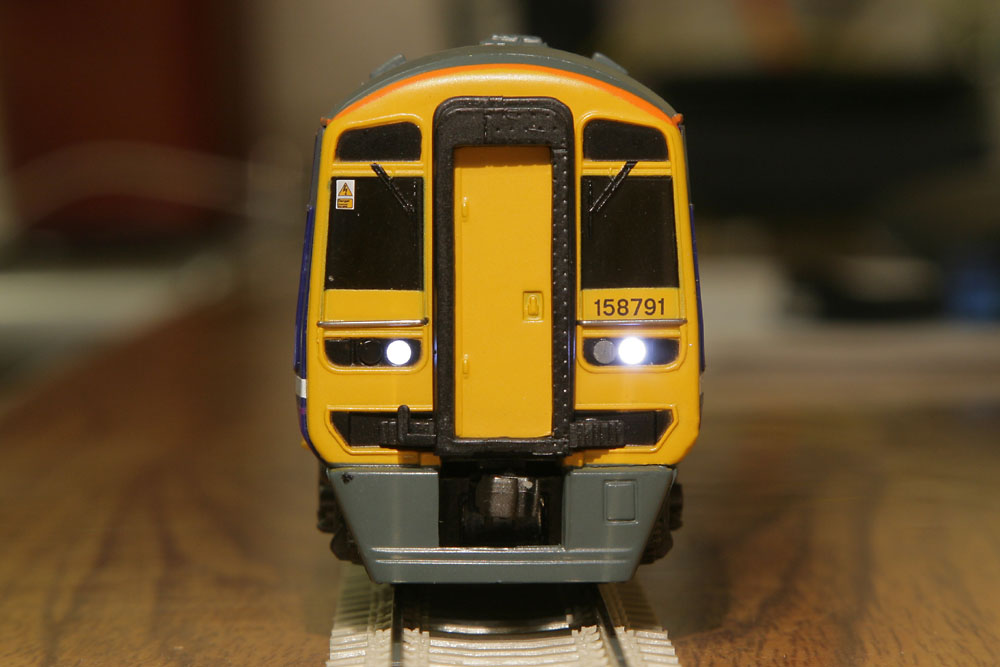 Class 158 DCC conversion and Lighting update